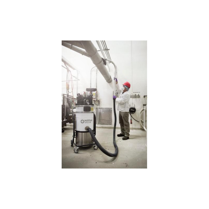 Aspirateur industriel VHS110 ATEX Z22 - Sécurité et filtration HEPA ...